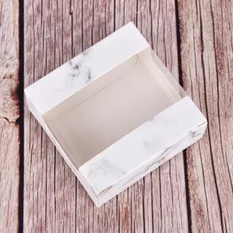 100x Clear Window Paper Box Gift Box Cosmetics Soap Candle - Etsy