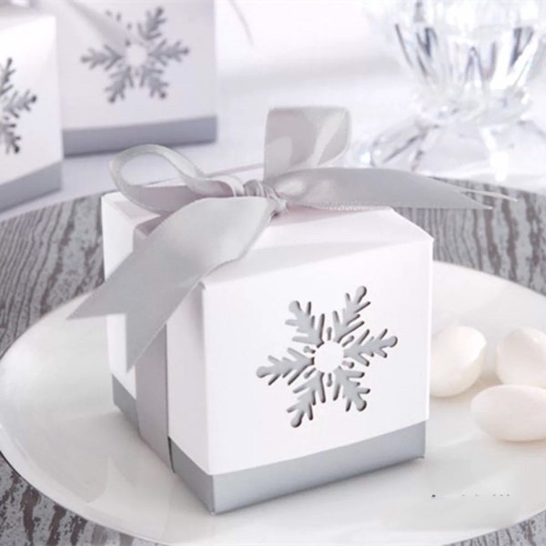 Snowflake Gift Box - Etsy