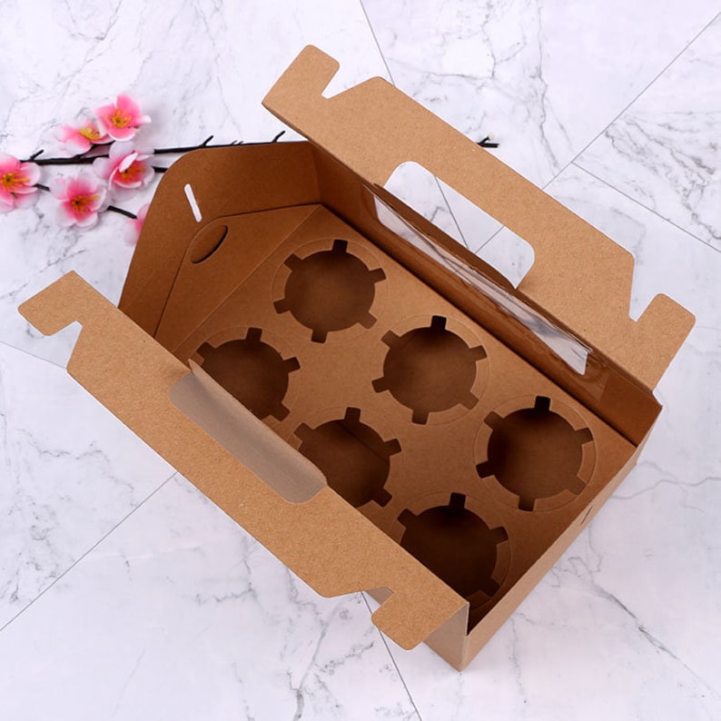 100 Kraft Boxes Cupcake Muffin Tart Dessert Cup Favor Boxes - Etsy