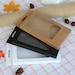 100x Clear Window Product Display Packaging Box White Black Kraft Paper ...