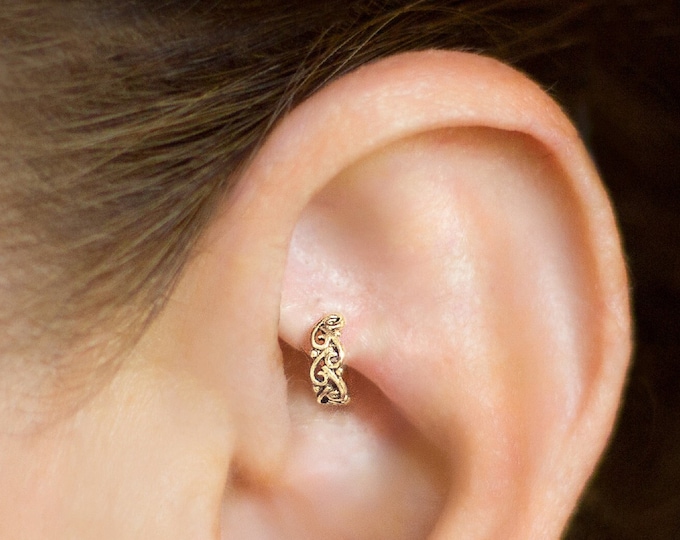 Rook Earring Rook Piercing Rook Jewellery Rook Ring Rook Piercing ...