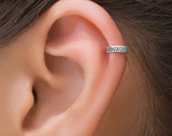 Gold Tragus Earring Hoop Tragus Piercing Lotus Earrings - Etsy