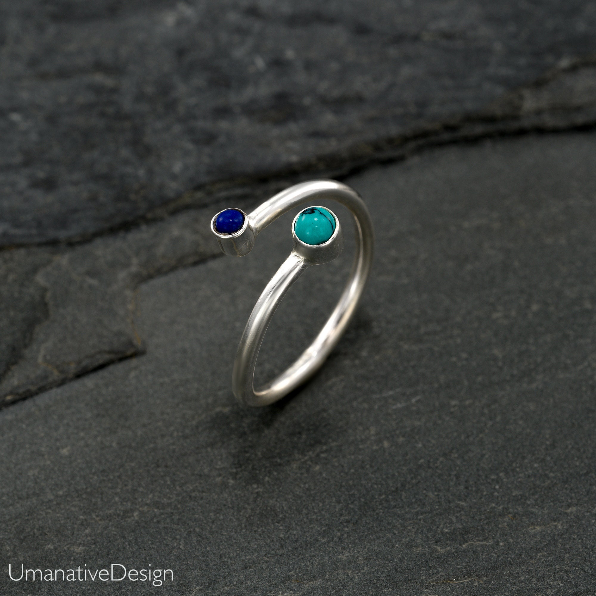 Gemstone Toe Ring Silver Toe Ring Foot Jewellery Adjustable | Etsy