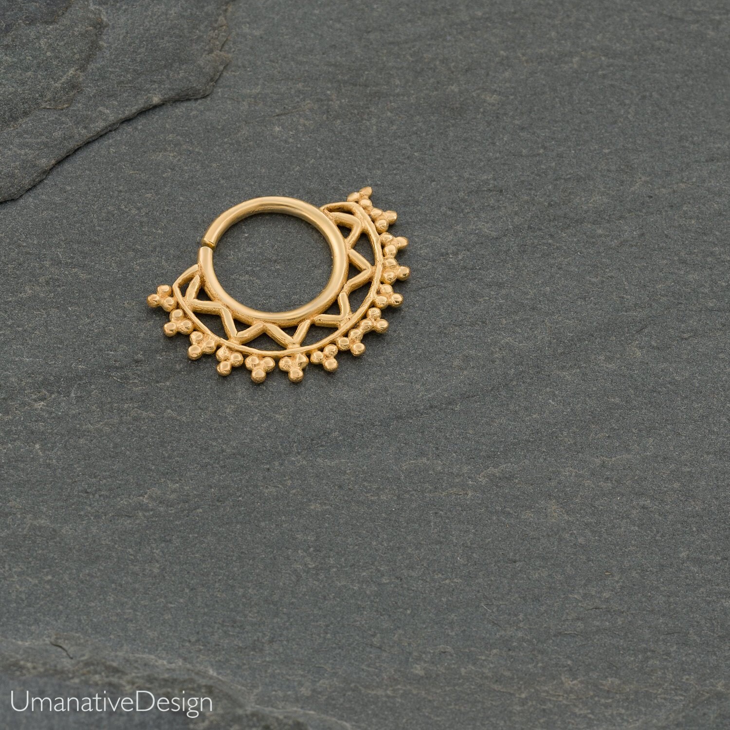 20g Septum Ring Tiny Septum Piercing Indian Septum Ring | Etsy