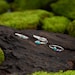Set of 3 Silver Turquoise Toe Rings, Silver Toe Rings, Turquoise Toe ...