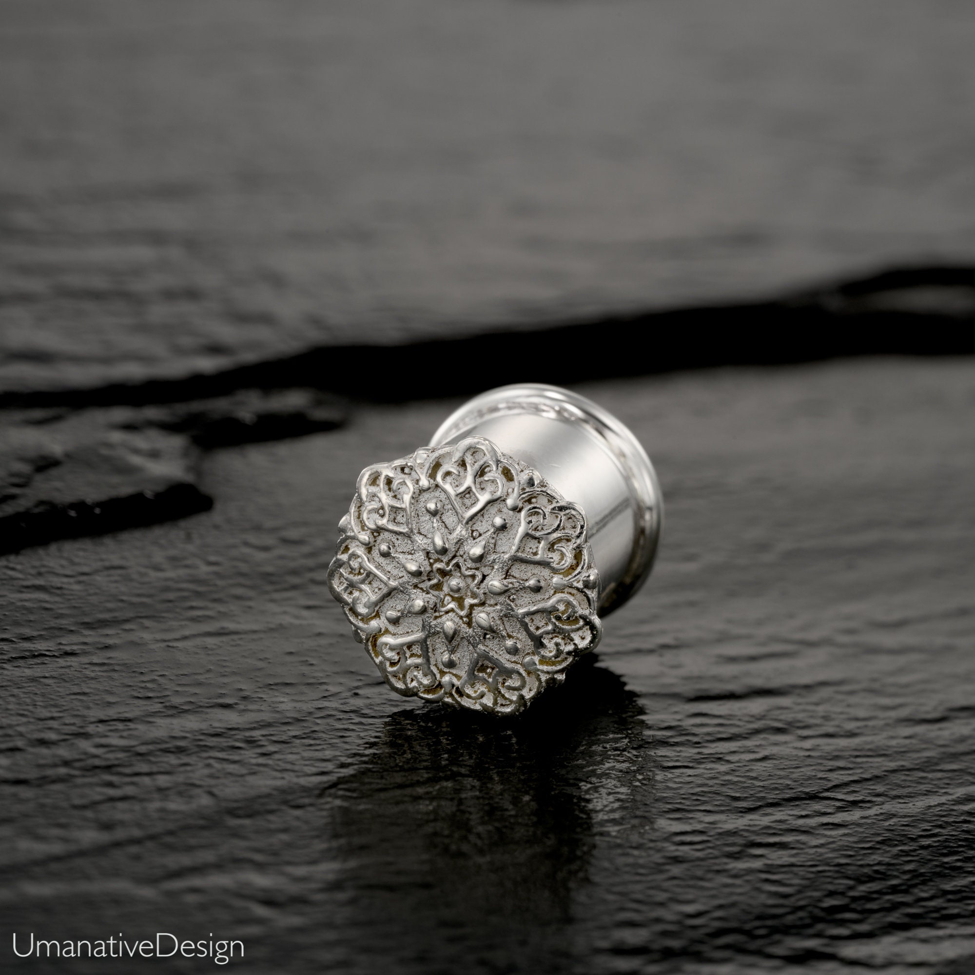 Ear Gauges Plugs and Tunnels Ear Plugs Sterling Silver - Etsy