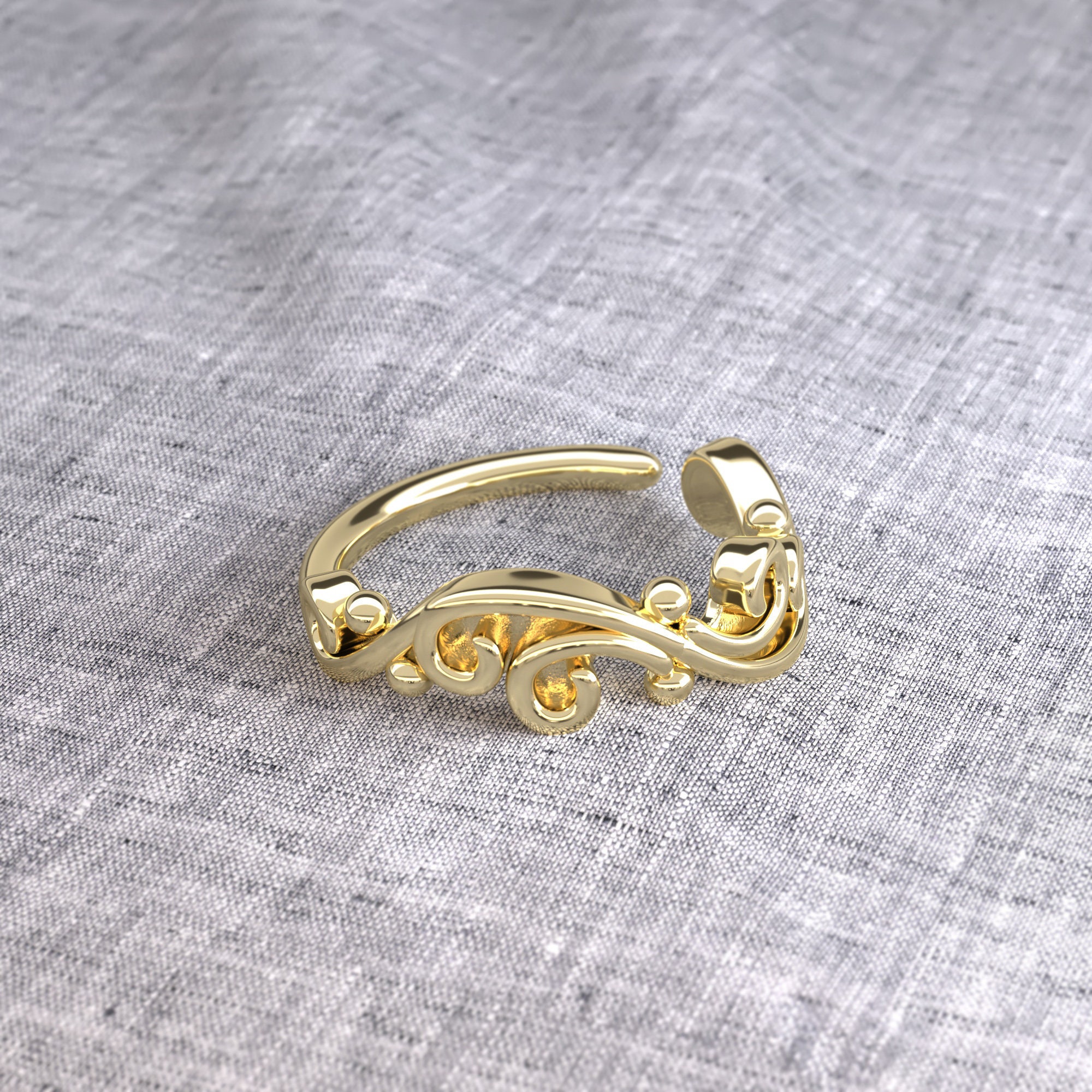 Indian Nose Ring Delicate Nose Ring Gold Nose Hoop Gold - Etsy