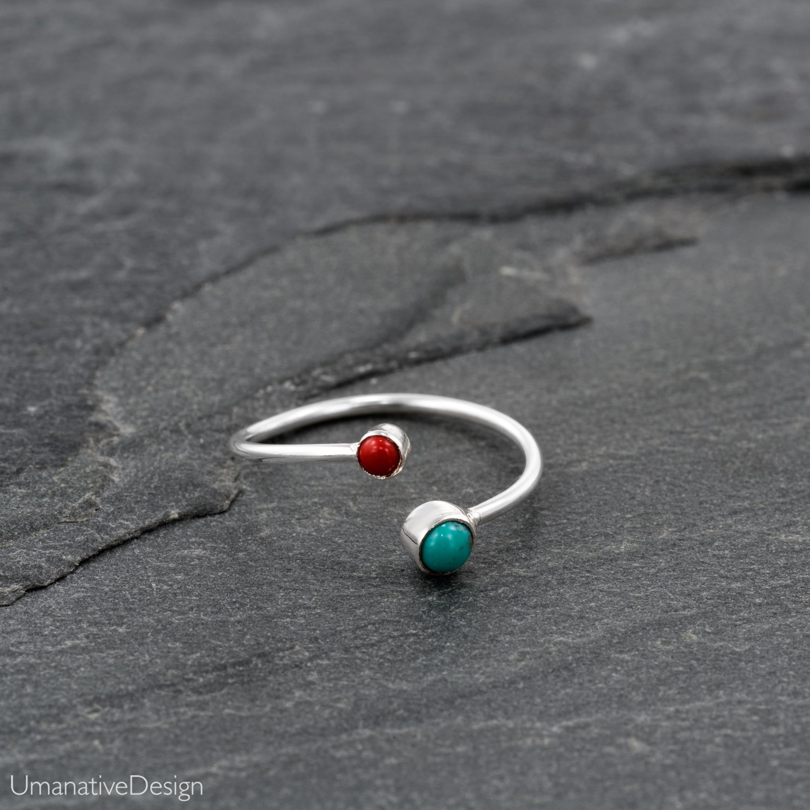 Gemstone Toe Ring Silver Toe Ring Foot Jewellery Adjustable | Etsy