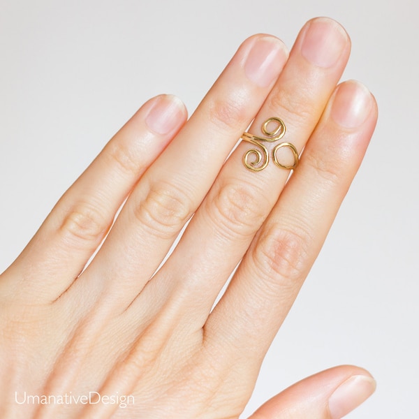 First Knuckle Ring - Etsy