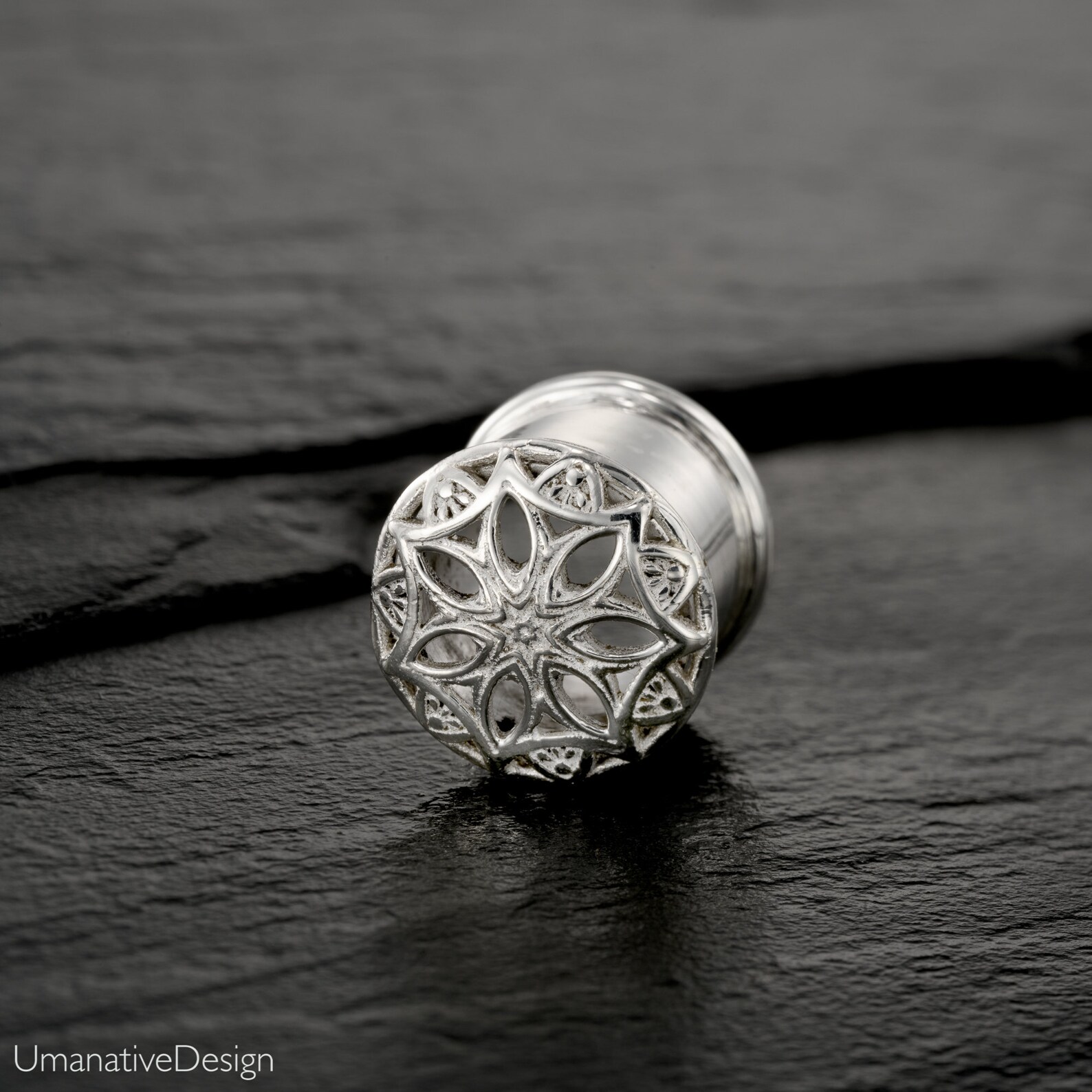 Sterling Silver Tunnels Ear Gauges Ear Tunnels Plugs and | Etsy