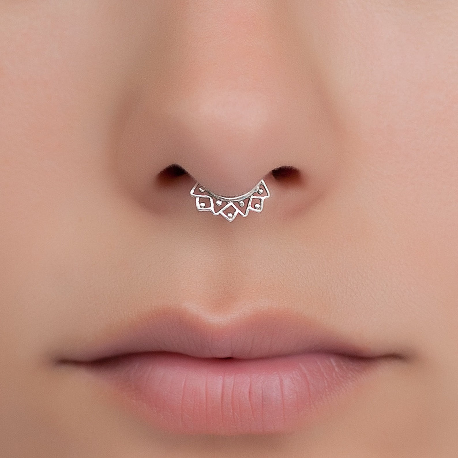 Tiny Septum Ring 20g Septum Piercing Gold Septum Hoop. - Etsy
