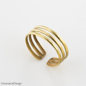 Gold Toe Ring, Adjustable Toe Ring, Foot Accessories, Foot Ring, Toe ...