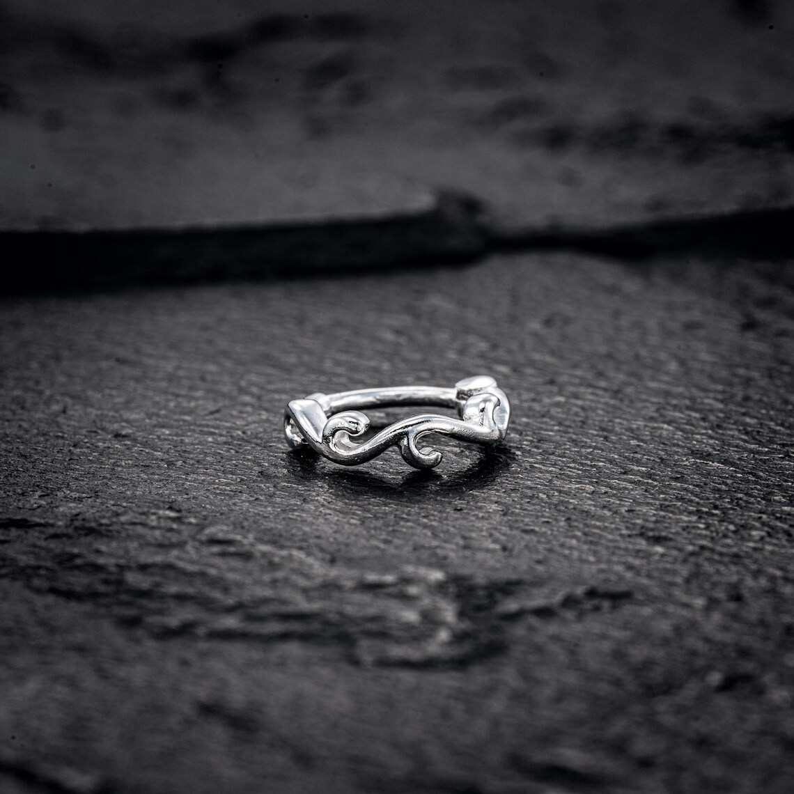 Unique Clicker Tragus Ring, Tragus Jewelry, Tragus Ring Hoop, Tragus ...