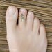 Gold Toe Ring, Adjustable Toe Ring, Boho Rings, Pinky Ring. Toe Ring ...
