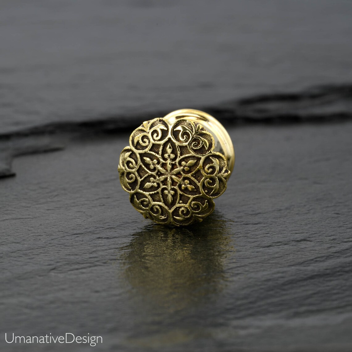 0g Gauges 8mm Ear Plugs Flower Gauges Plugs Gauges Gauges - Etsy