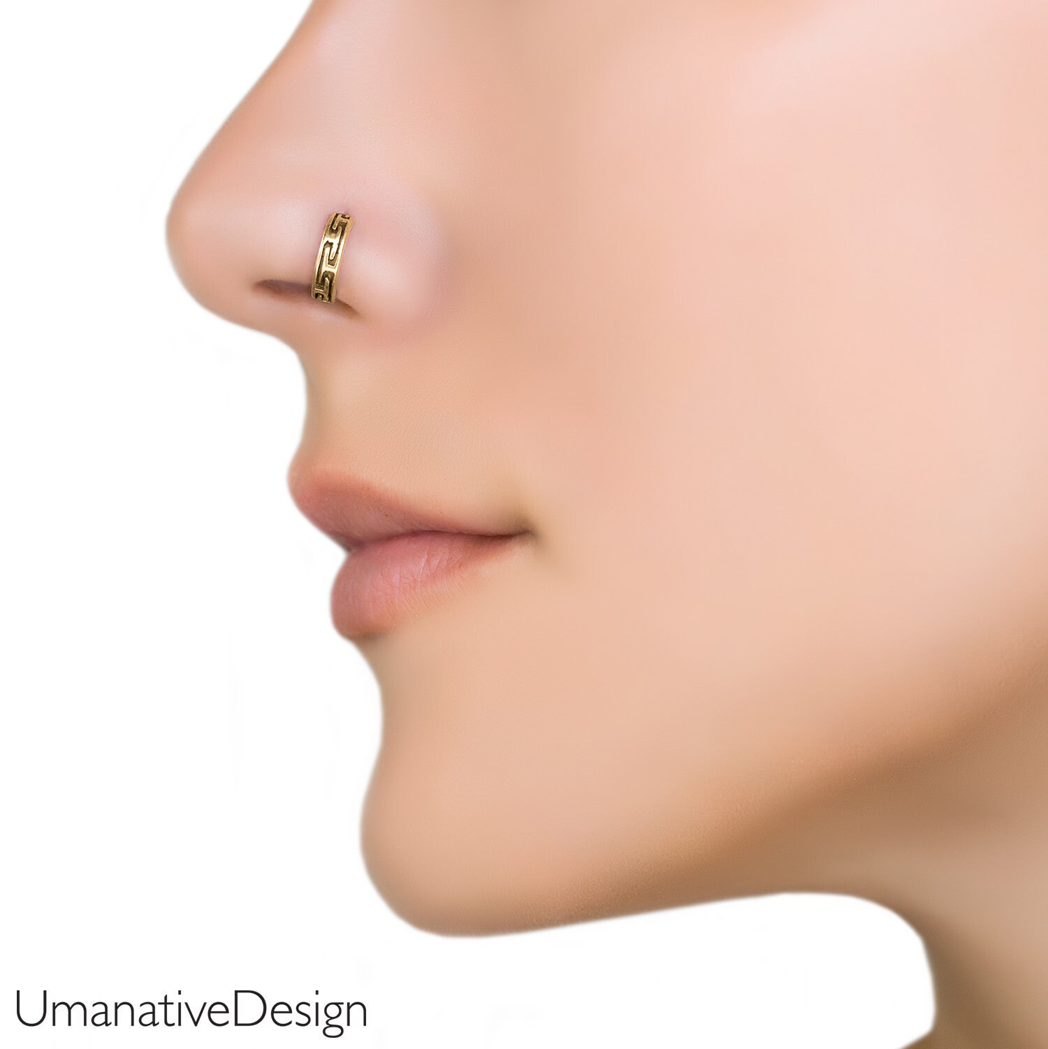 Tribal Nose Ring Indian Nose Ring Gold Nose Ring Nose Hoop - Etsy