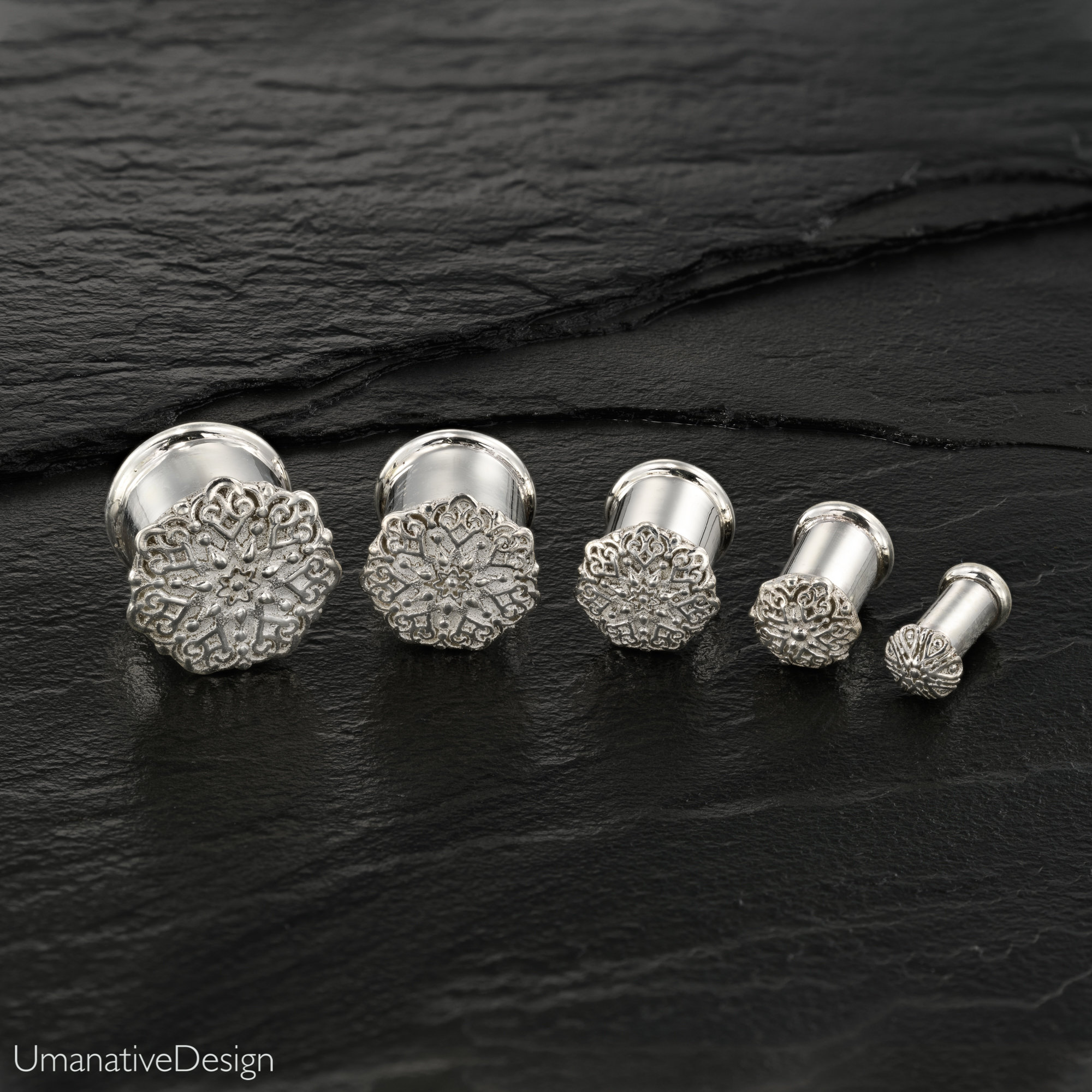 Ear Gauges Plugs and Tunnels Ear Plugs Sterling Silver | Etsy