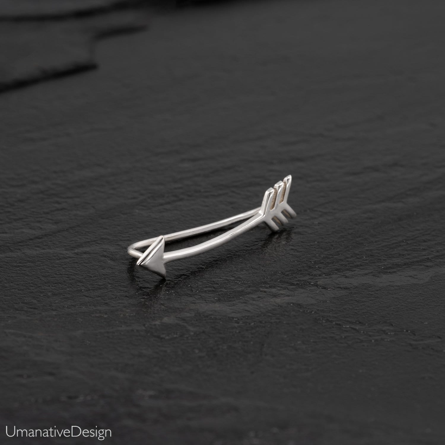 Silver Ear Climbers, Arrow Earrings, Arrow Jewelry, Silver Ear Crawler ...