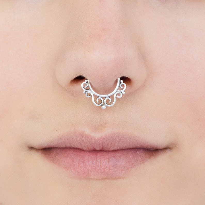 Septum Ring. Septum Jewelry. Indian Septum Ring. Boho Jewelry. - Etsy