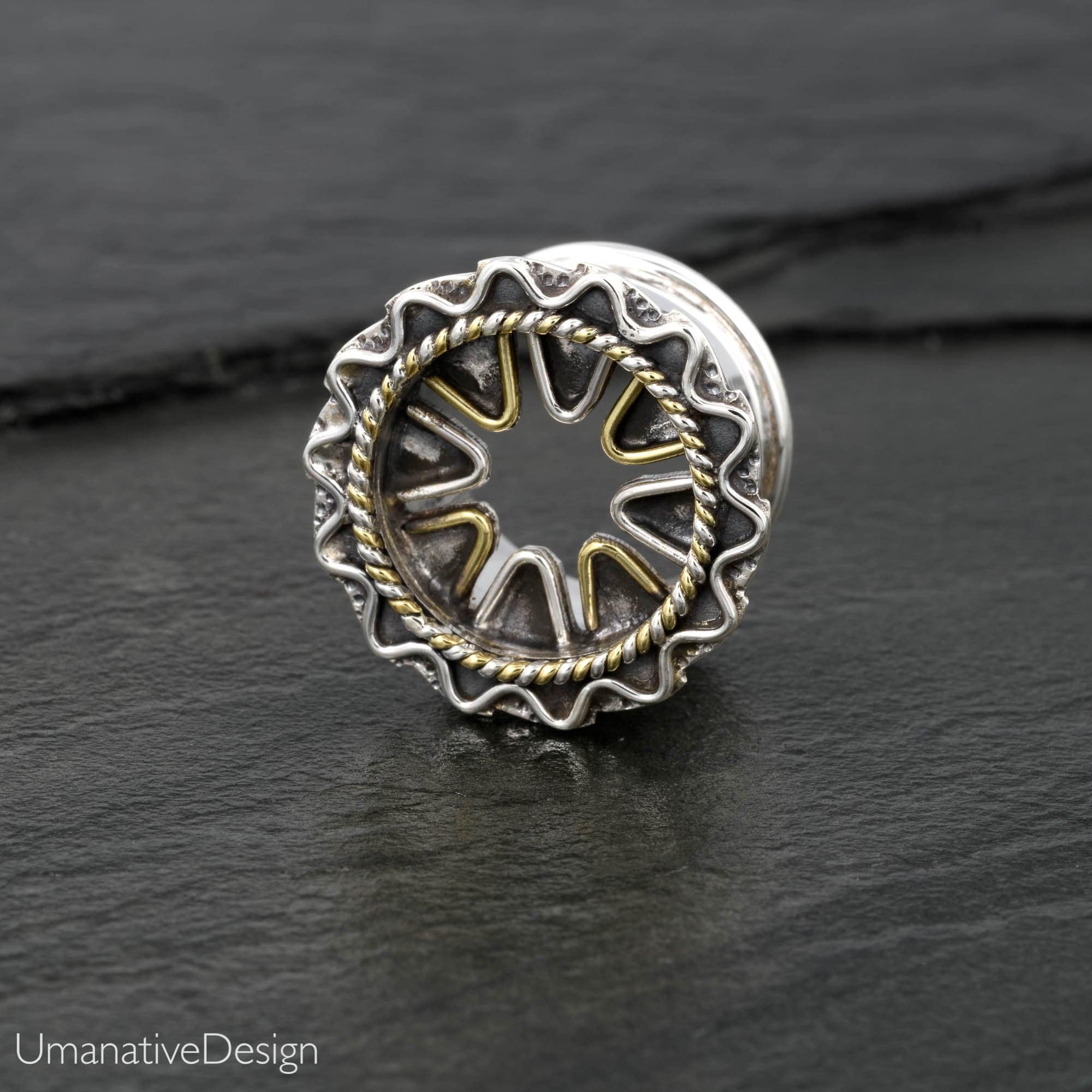 6g Gauges Tribal Ear Gauges Ear Tunnels 6g Tunnels Plugs | Etsy