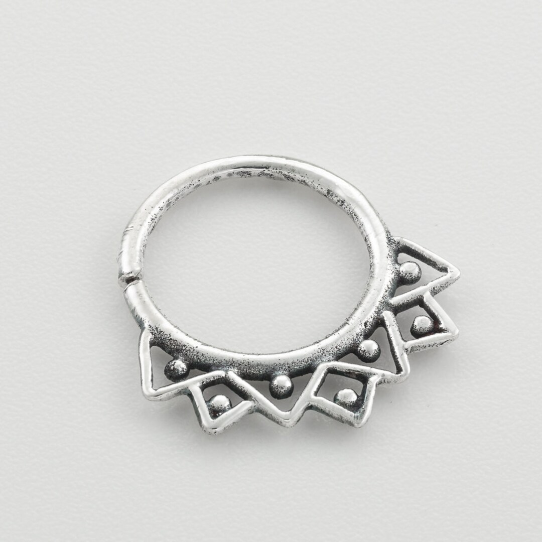 Silver Septum Ring, Septum Jewelry, Septum Piercing - Etsy
