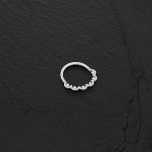 Dainty 6mm Septum Ring Snug Fit Septum Hoop Delicate Indian - Etsy
