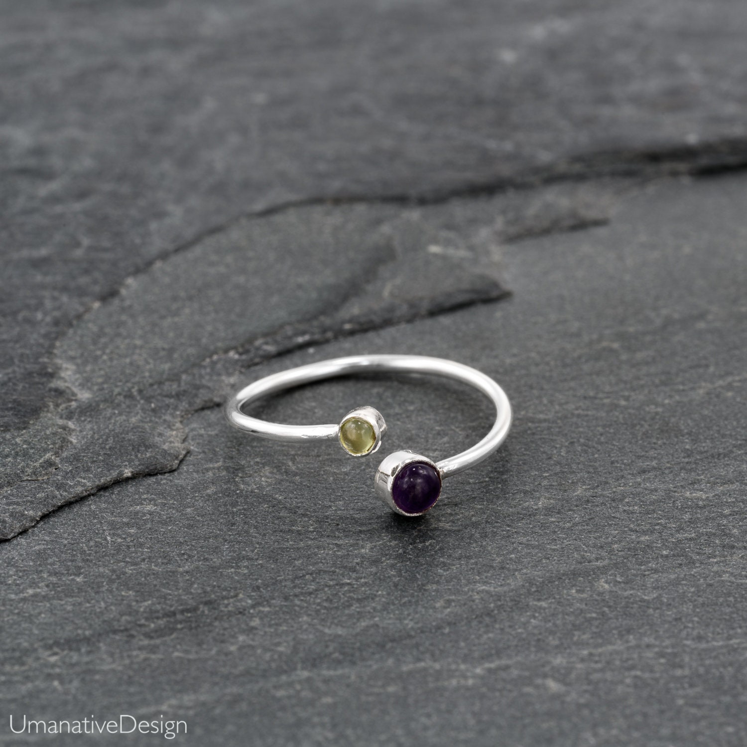 Gemstone Toe Ring Silver Toe Ring Foot Jewellery Adjustable | Etsy