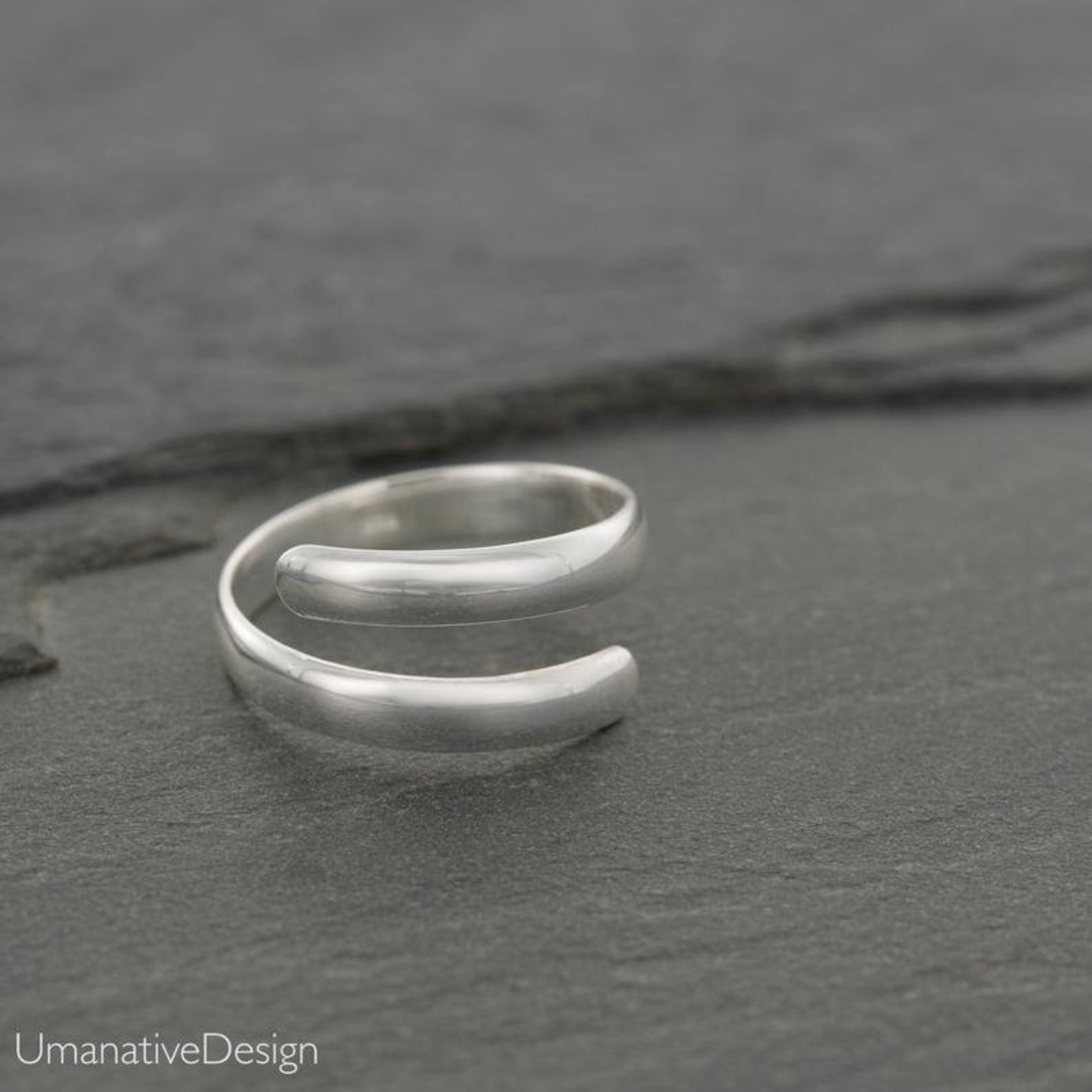 Silver Toe Rings Set Set of 3 Toe Rings Adjustable Toe | Etsy