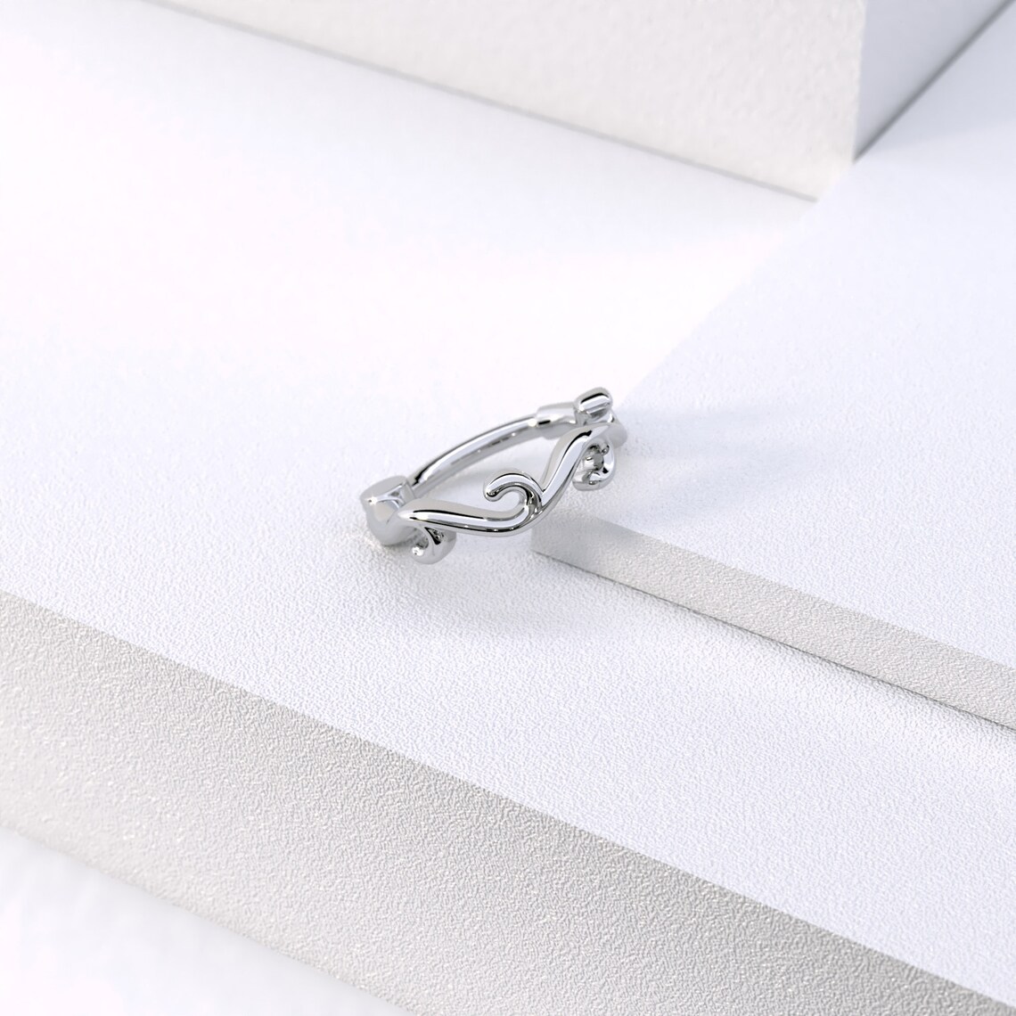 Unique Clicker Tragus Ring, Tragus Jewelry, Tragus Ring Hoop, Tragus ...