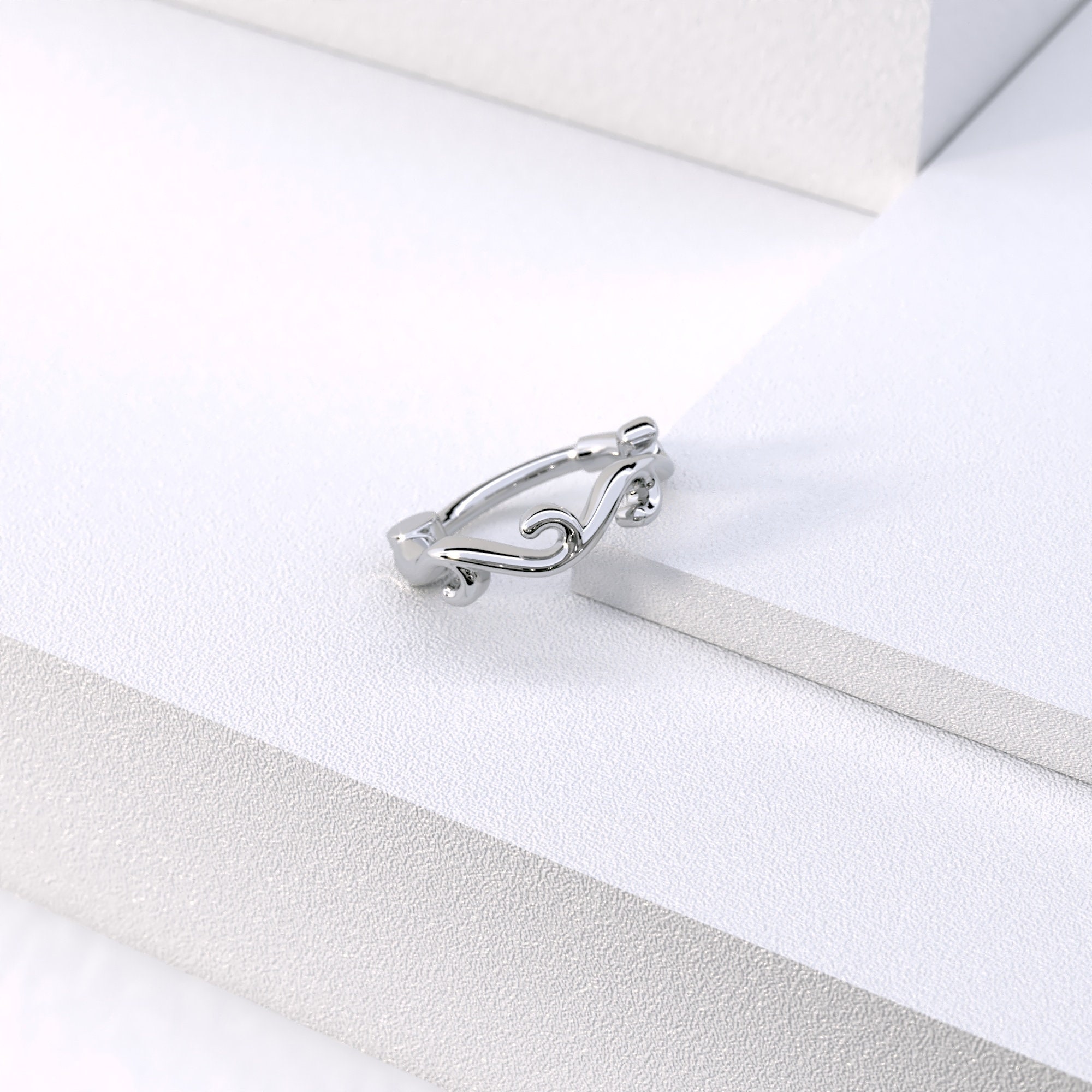 Unique Clicker Tragus Ring, Tragus Jewelry, Tragus Ring Hoop, Tragus ...