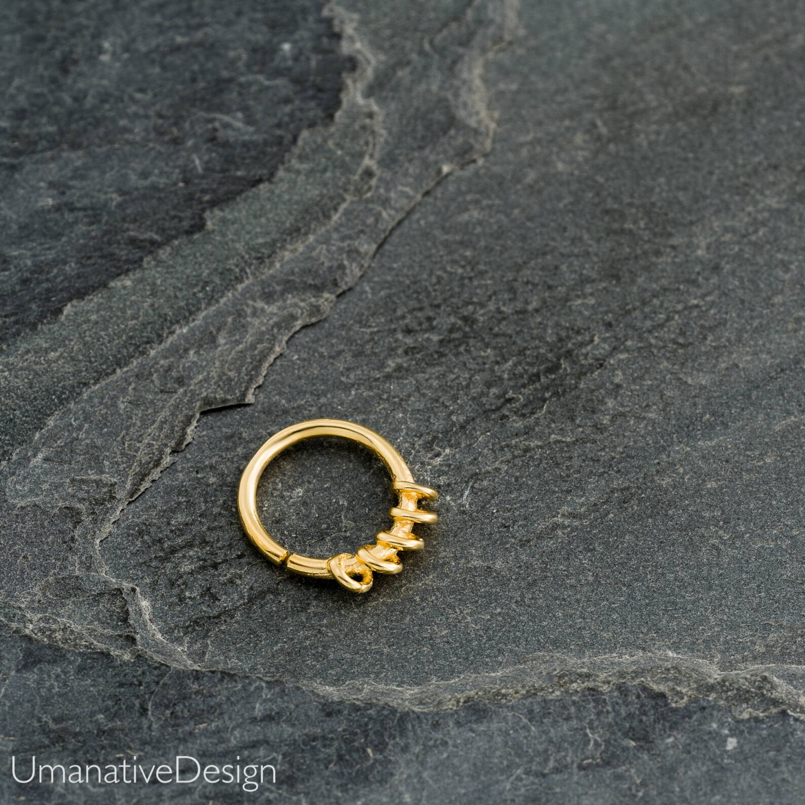 Tribal Septum Ring for Pierced Nose Septum Piercing Septum - Etsy