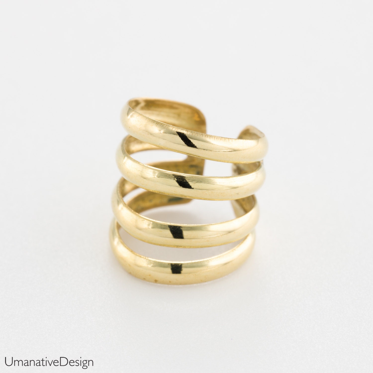 Gold Ear Cuff. Gold Ear Wrap. Earcuff. Minimalist Ear Cuff. Simple Ear ...