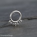 Helix Hoop Tragus Piercing Gold Cartilage Hoop Helix - Etsy
