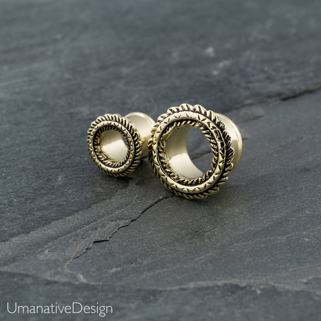 00g Tribal Ear Tunnel. Unique Ear Gauges. Plugs and Tunnels. 00g Ear ...