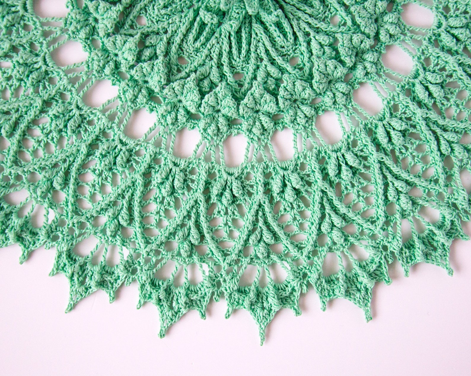 Pattern for Crochet Doily TRISS Instant Download | Etsy