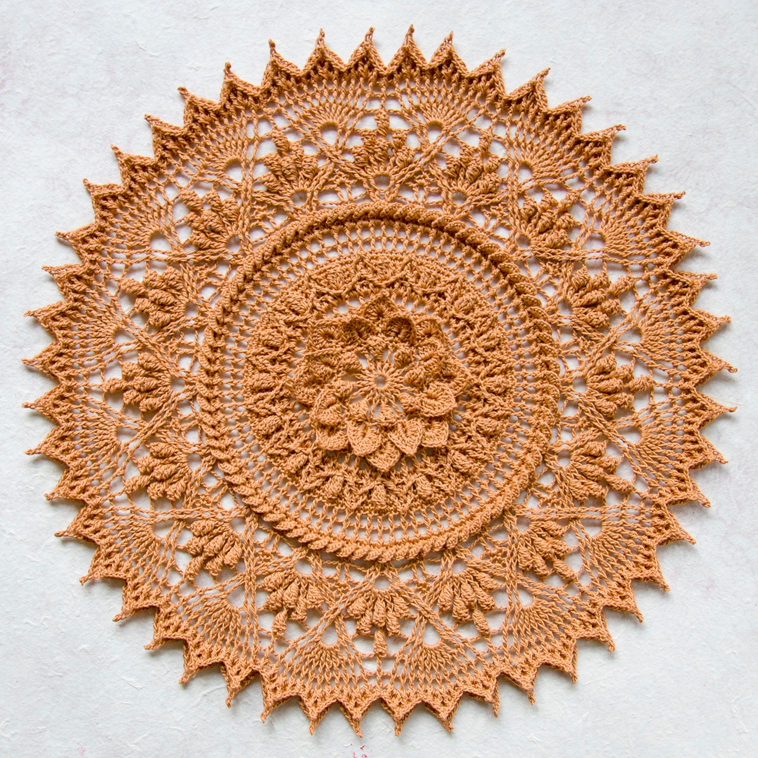Pattern for Crochet Doily ALYA, Instant Download, English, Dutch ...