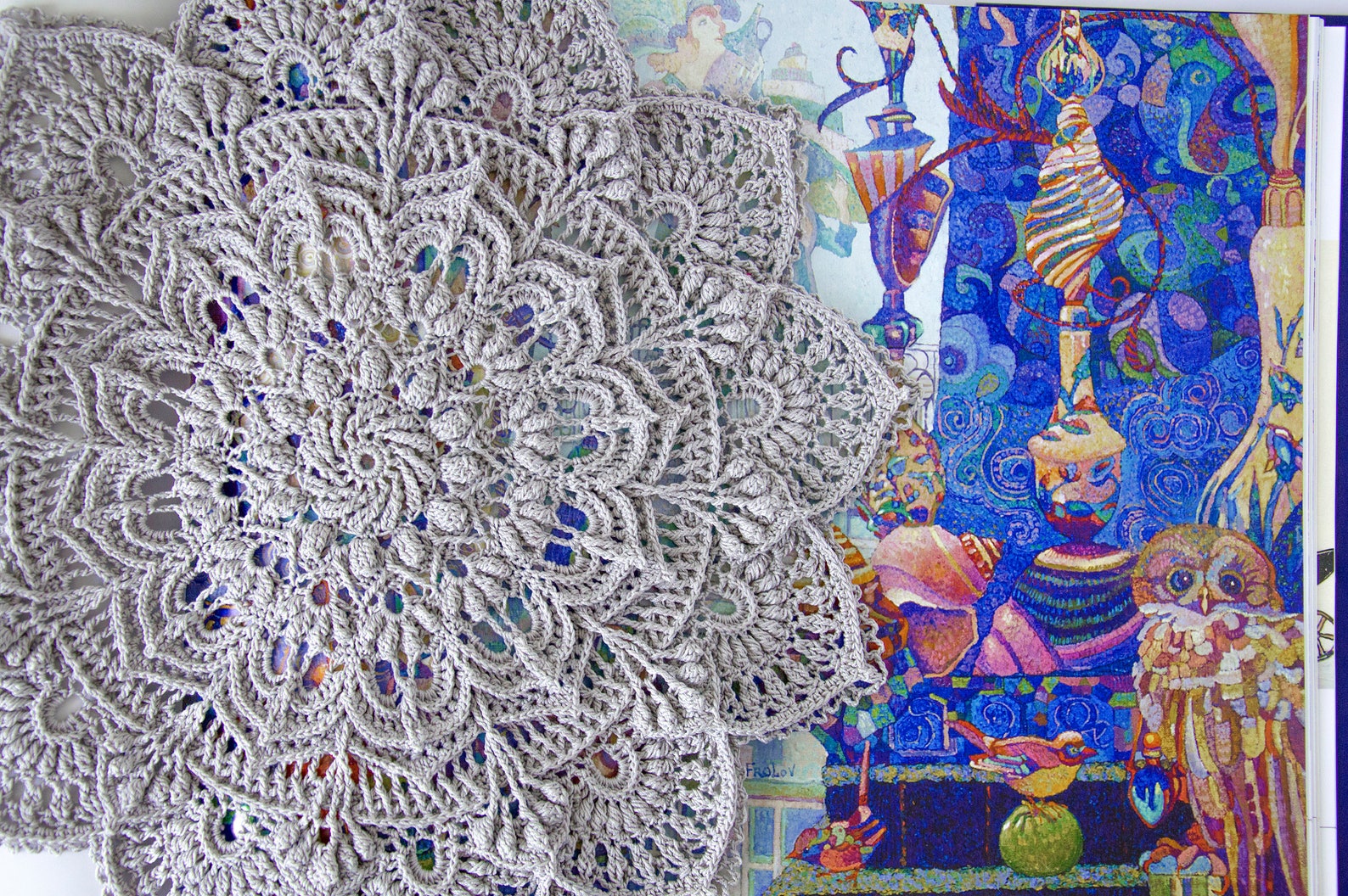 IDA Digital Pattern for Crochet Doily written Instructions - Etsy