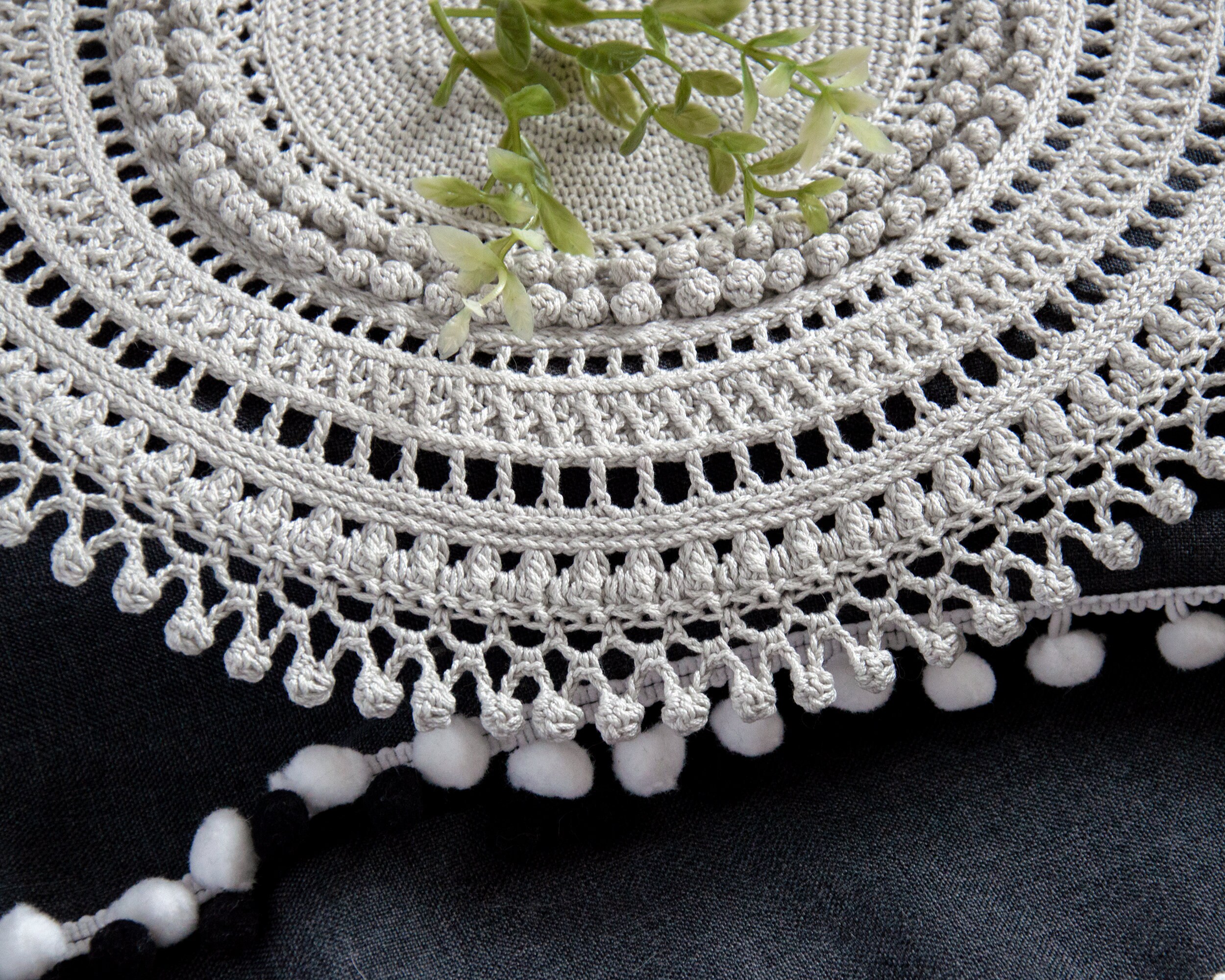 TATI - Pattern for Crochet Doily (written Instructions + Full Chart ...