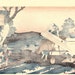 Japanese Ukiyo-e Woodblock Print, Hokusai, "poem by Harumichi No ...