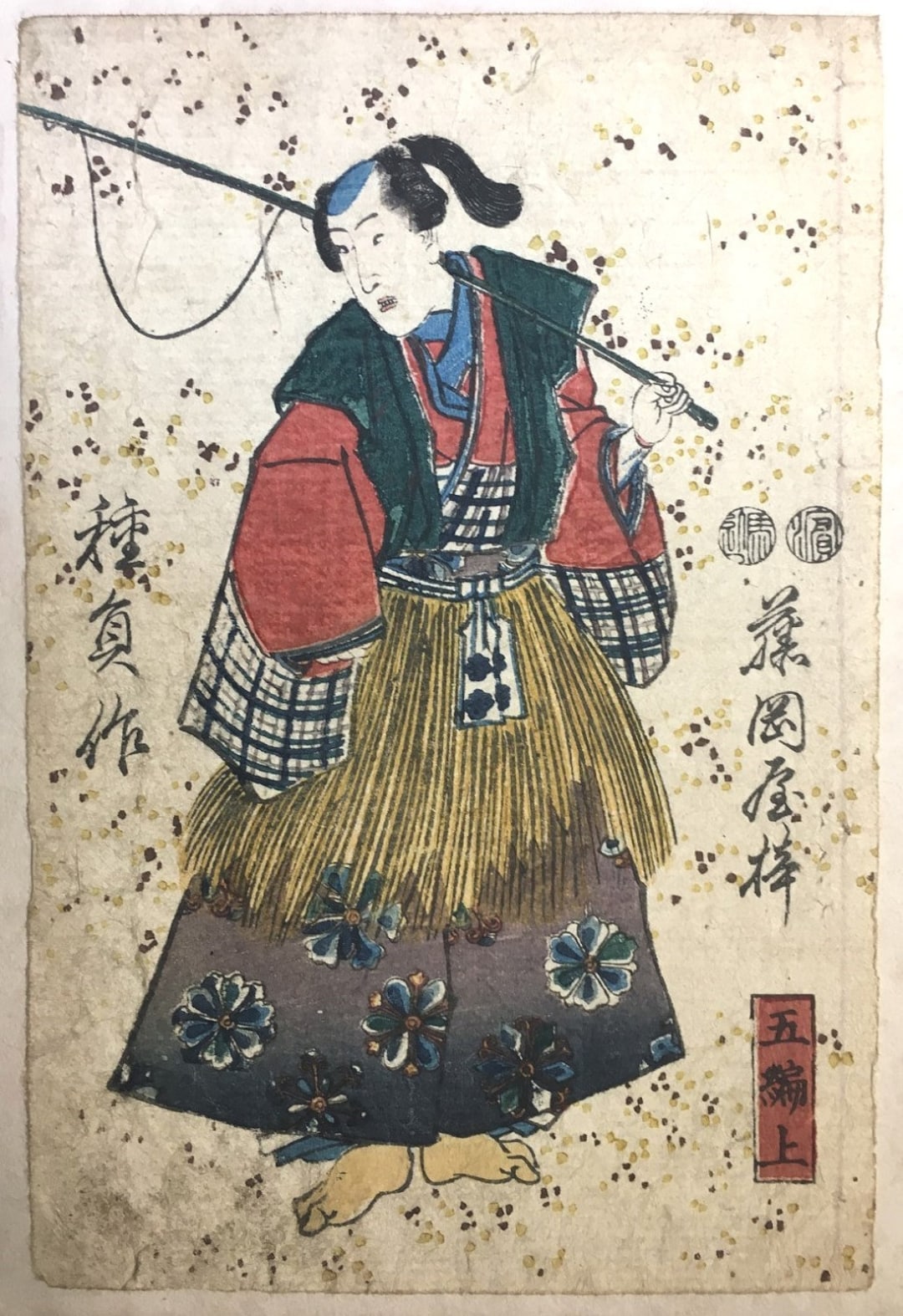 Japanese Original Ukiyo-e Woodblock Print, Kunisada, Edo-period. 8 - Etsy