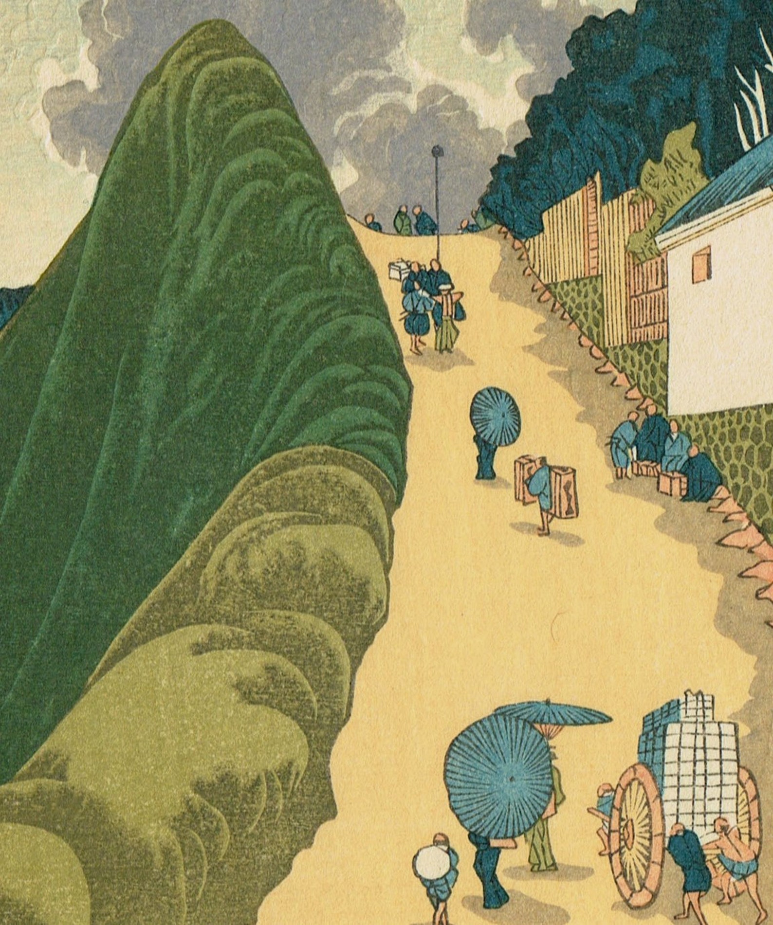 Japanese Ukiyo-e Woodblock Print Hokusai sight as - Etsy