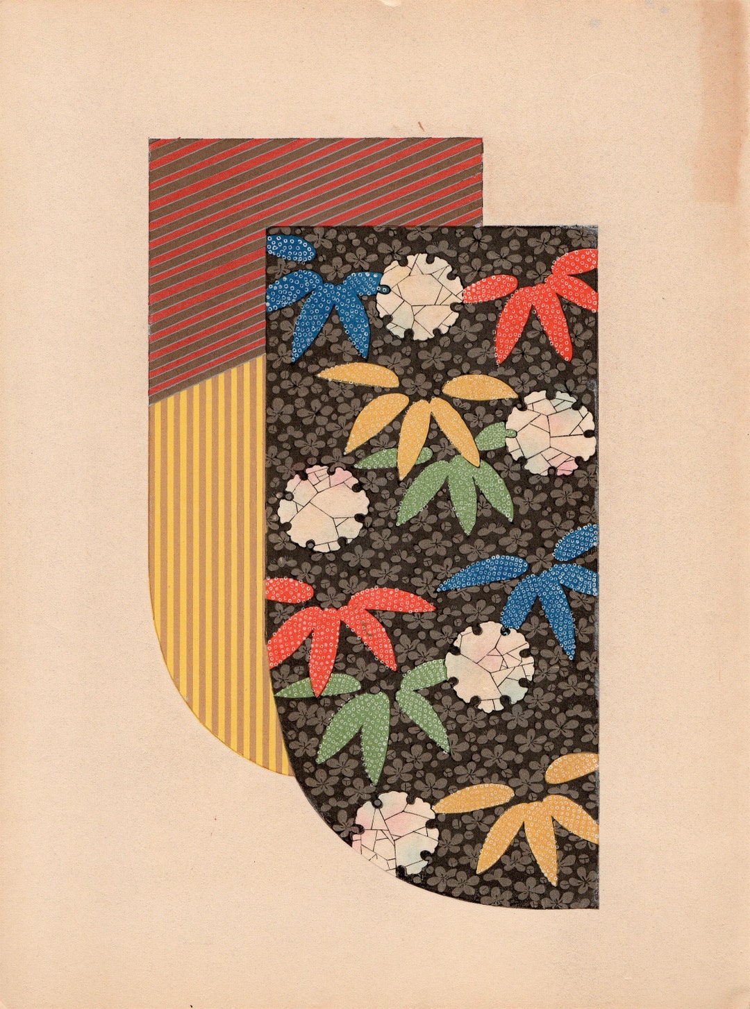 1936, Kano Shuho, Kimono Design. - Etsy