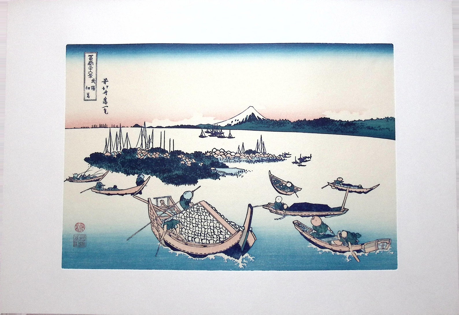 Japanese Ukiyo-e, Woodcut Print, Japanese Ukiyo-e Woodblock Print ...