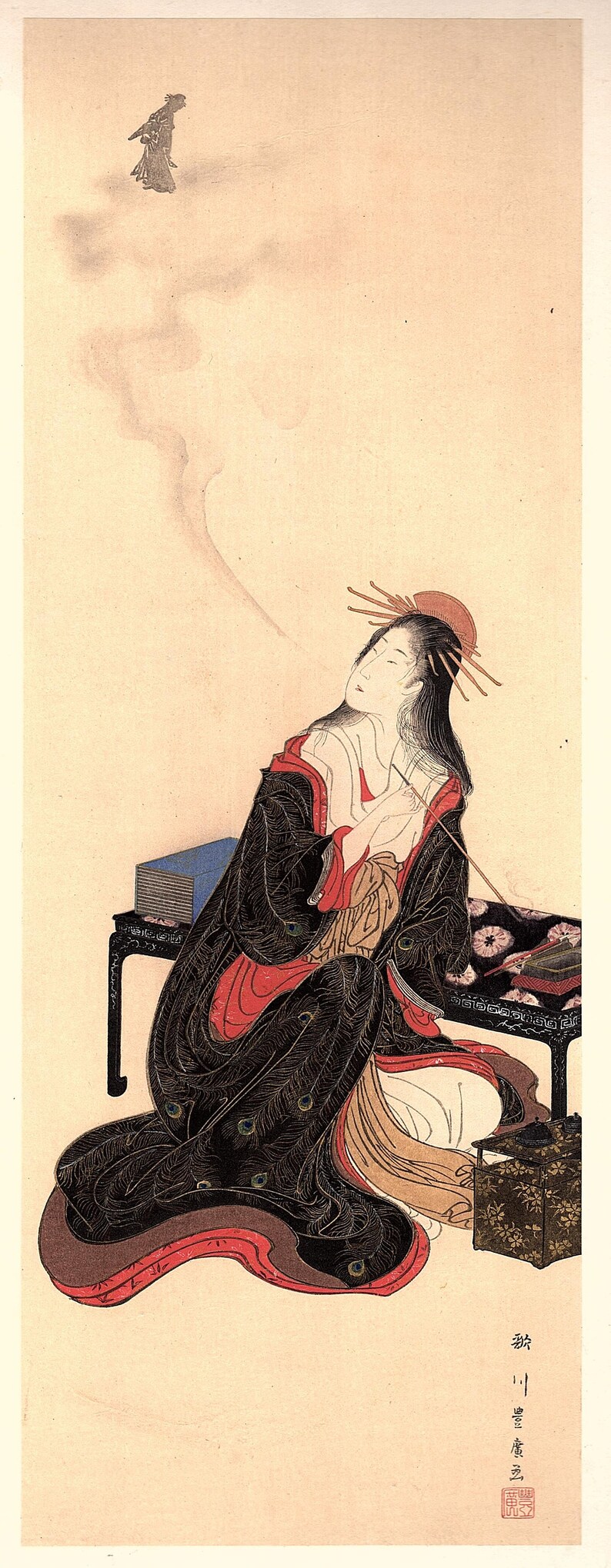 1906 Japanese Antique Woodblock Print Utagawa Toyohiro From - Etsy