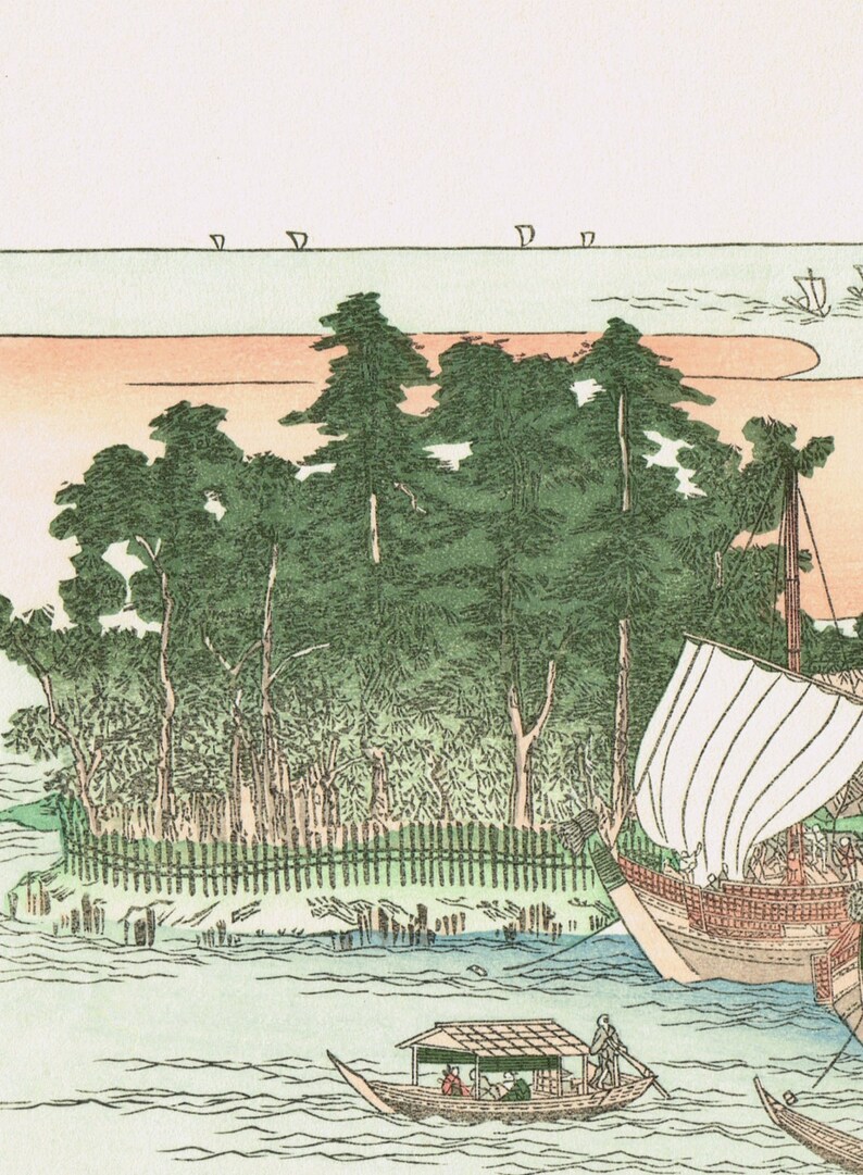 Japanese Ukiyo-e Woodblock Print Utagawa Toyohiro - Etsy