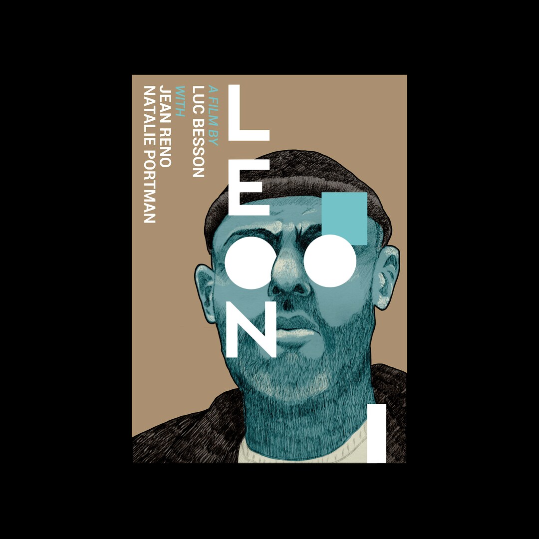 Leon Alternative Film Poster - Etsy