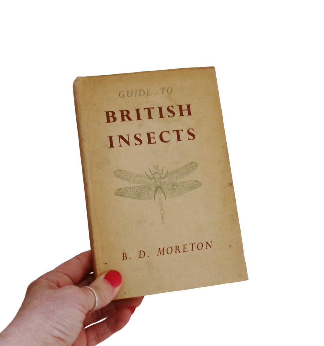 1950 GUIDE to BRITISH INSECTS by B. D. Moreton, With Dustwrapper ...