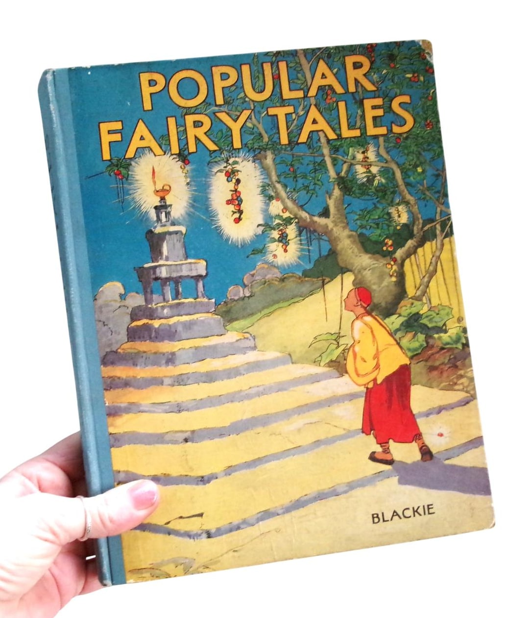 C1947 BLACKIE'S Popular FAIRY TALES Illustrated by John Hassall ...