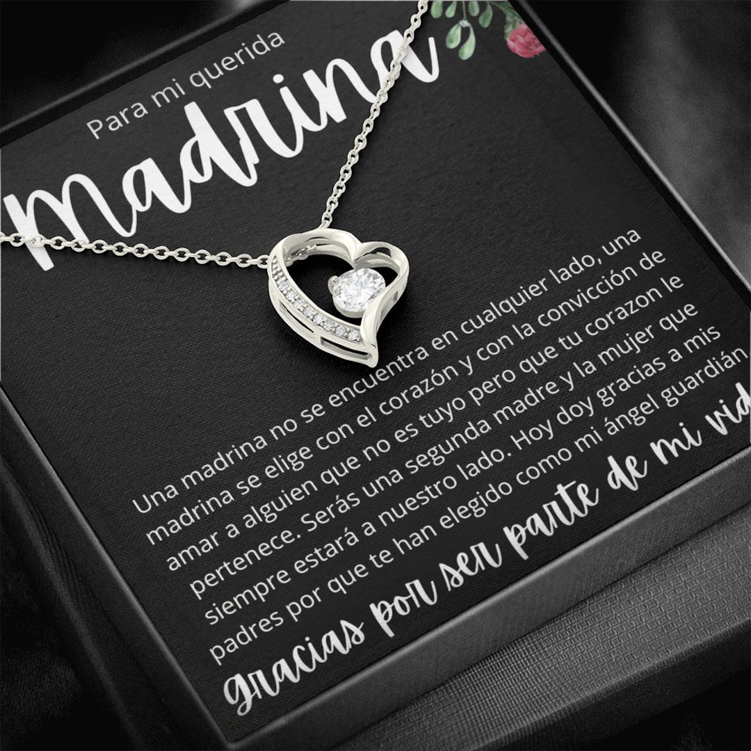 La Madrina Gift Godmother Madrina Gift Box Set De Regalo Para Madrina ...