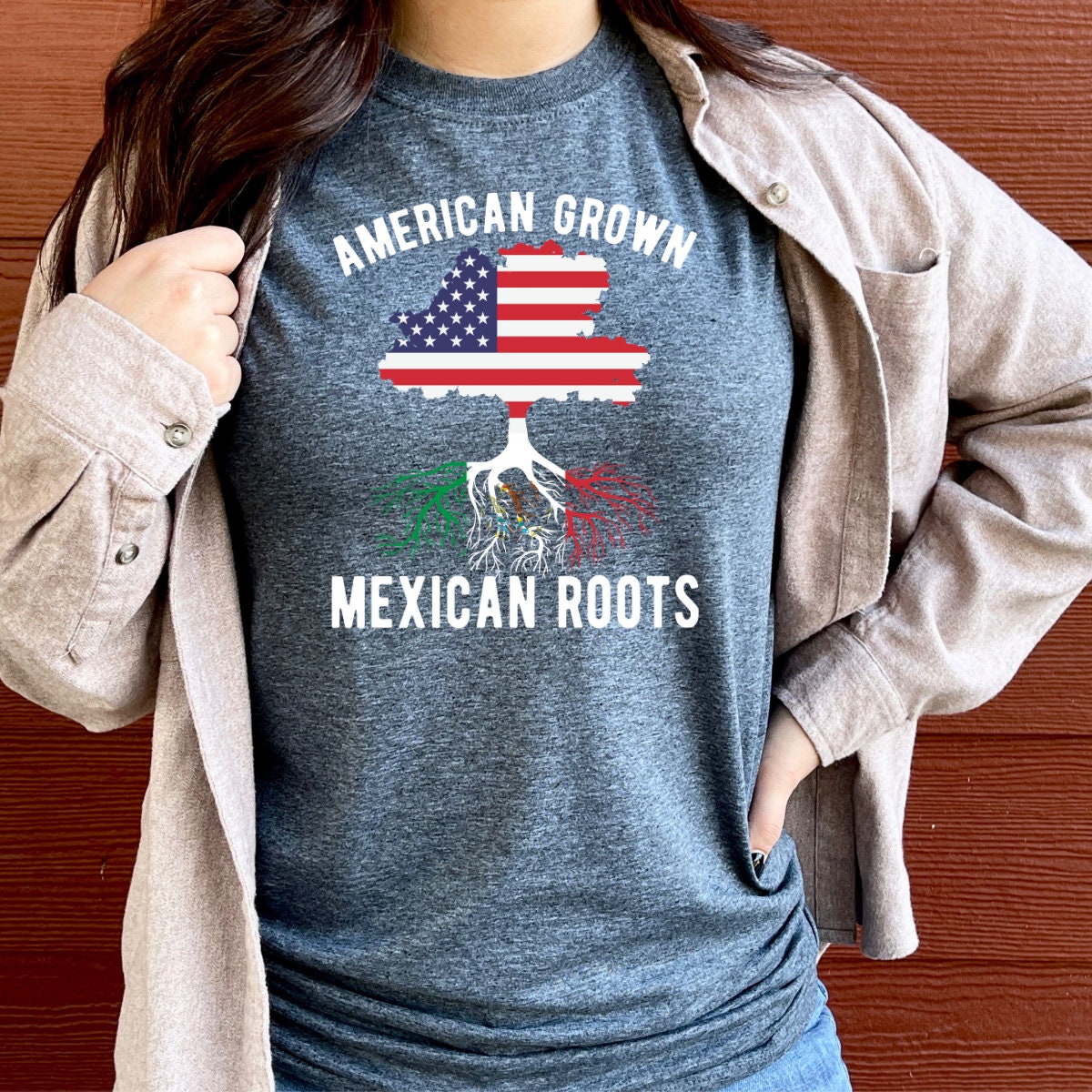 Mexico Shirt Mexican Roots National Pride Spanish Mexico Flag | Etsy
